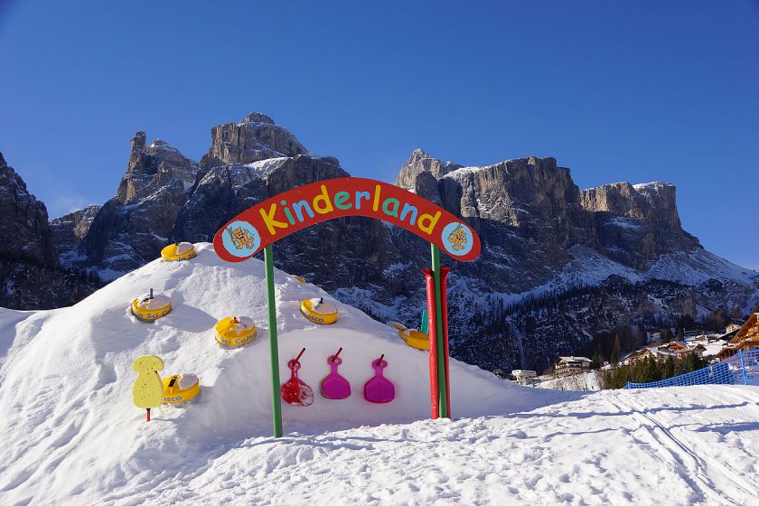 Sking in Colfosco: Alta Badia Dolomiti Superski